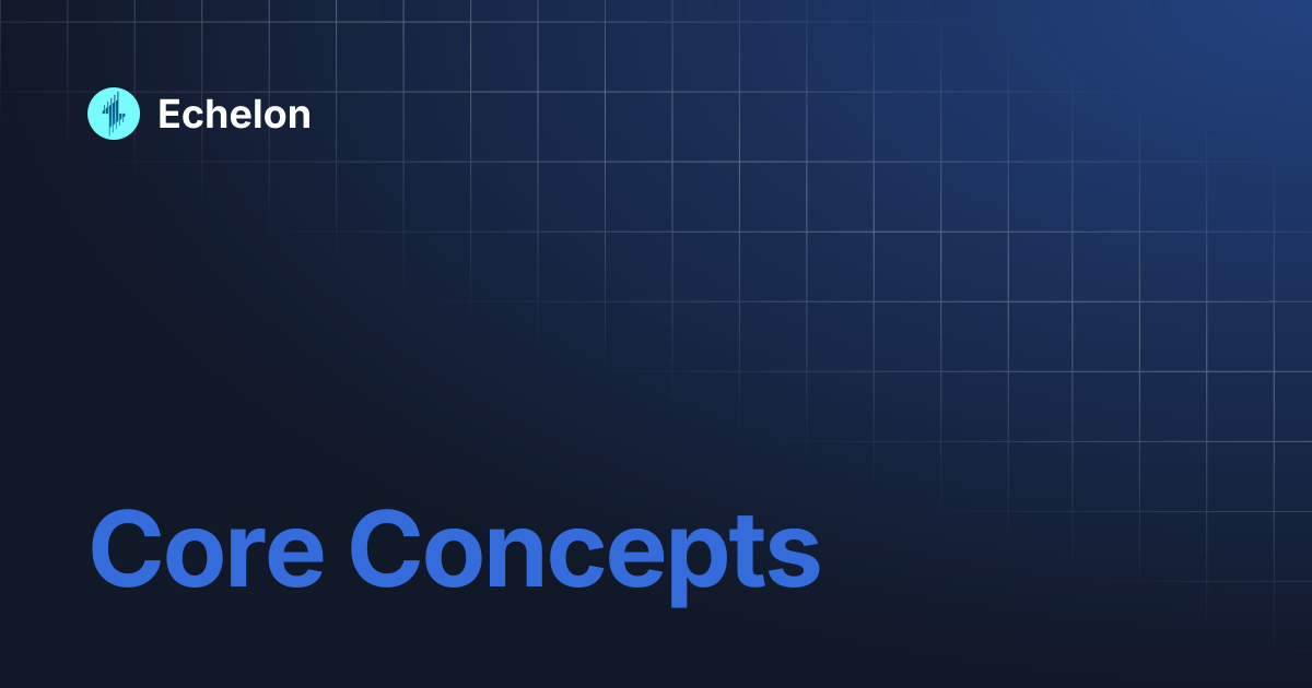 Core Concepts | Echelon